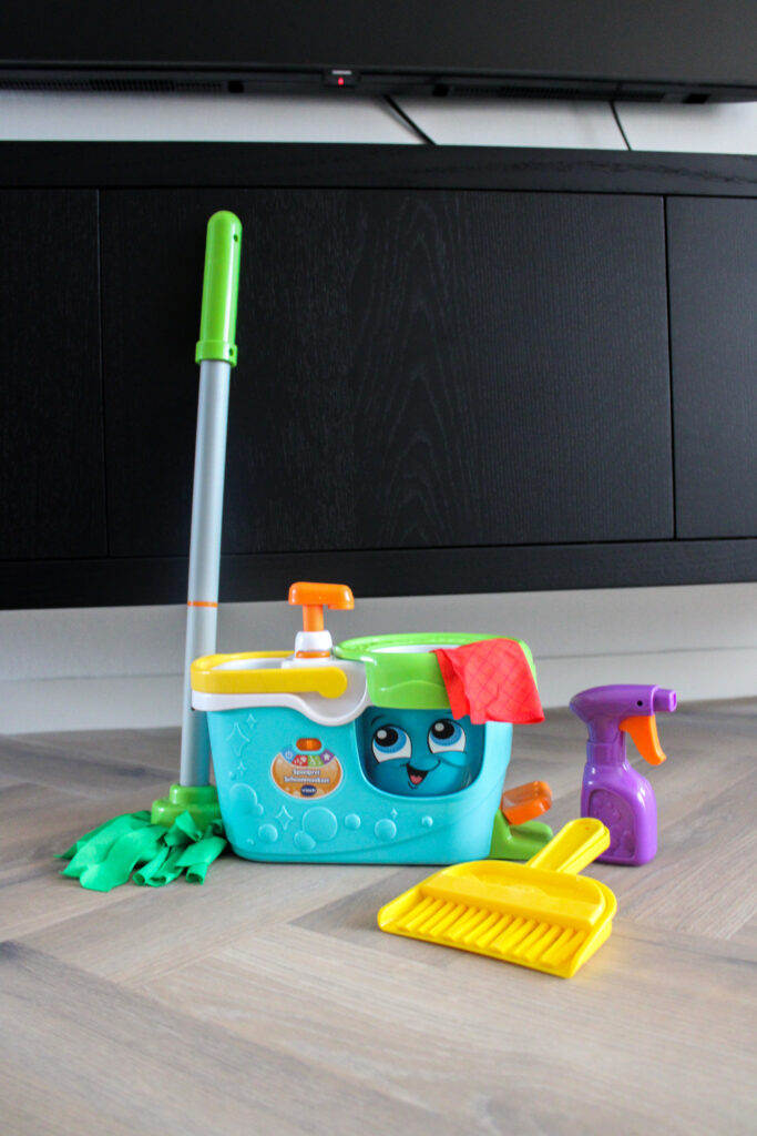 Het leukste speelgoed! Vtech schoonmaakset - BABYLABEL